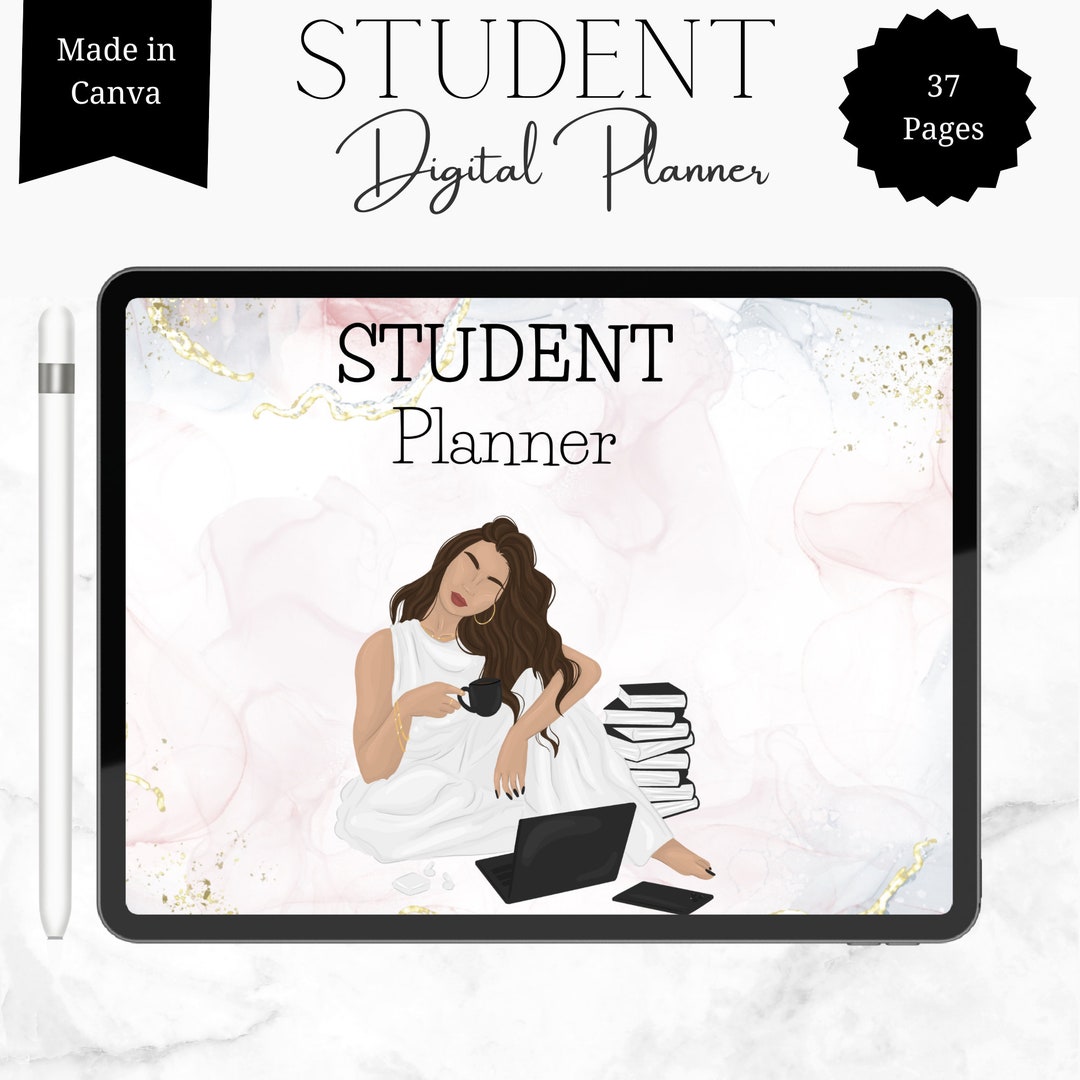 Student Planner 2023 2024, Academic Planner, Goodnotes Student Planner ...