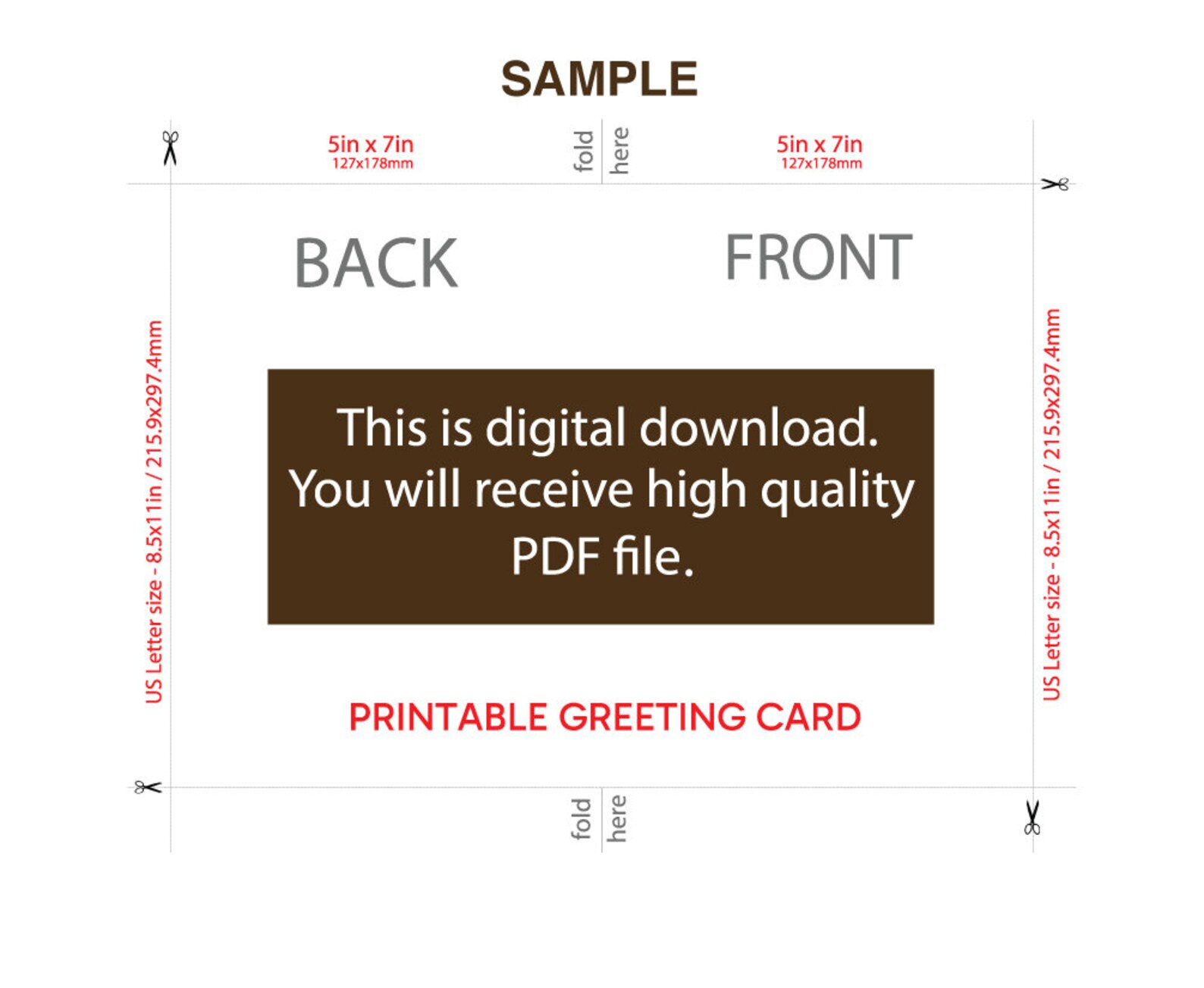 Printable Birthday Card, Personalized Birthday Card, Custom Name ...