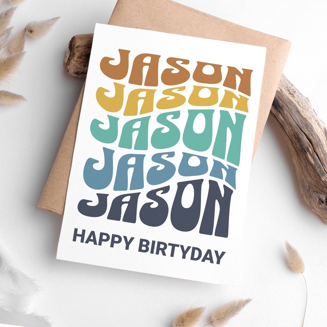 Printable Birthday Cards, Personalized Birthday Cards, Custom Name ...