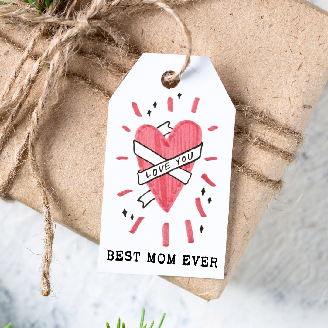 Mother’s Day Gift Tags, Printable Mother's Day Tag, Mom Gift Tag ...