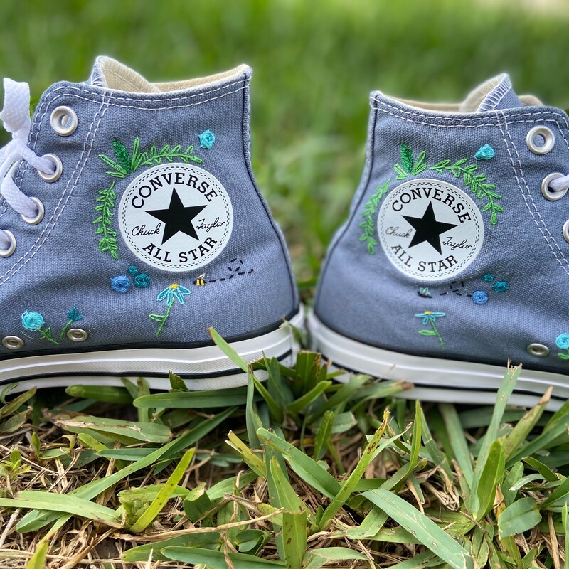 Converse Flower - Etsy