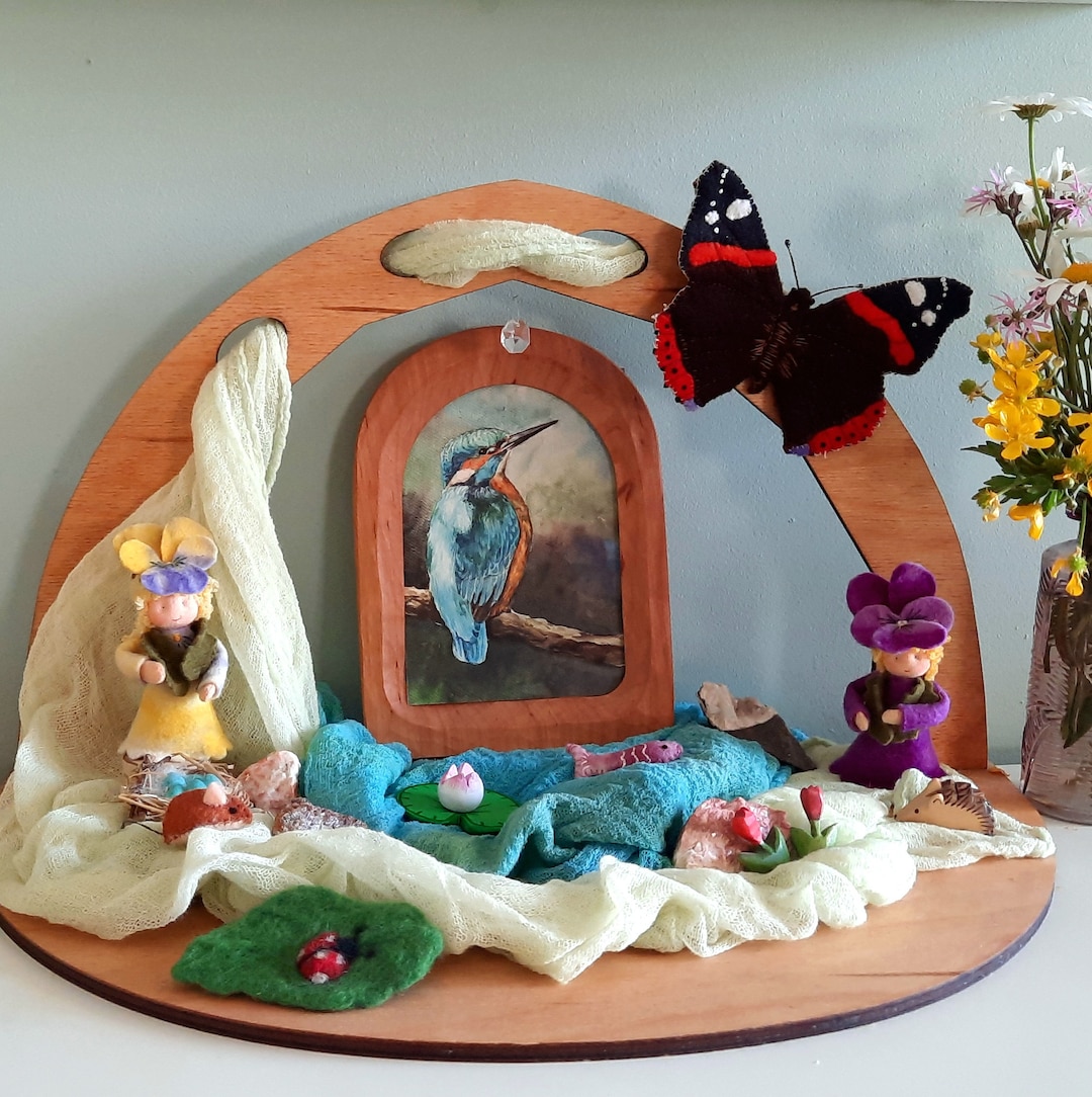 Seasonal Table Arch - Wooden - Waldorf - Nature Stand - Etsy