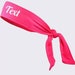 Custom Tie Headband, Personalized Text, Design, Image - Etsy
