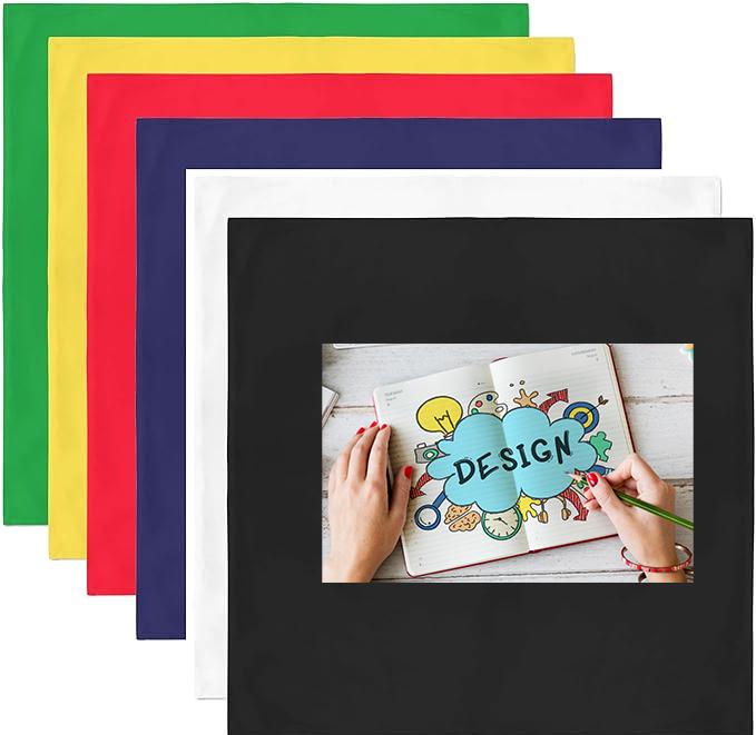 Custom BANDANA I Text, Design, Image Applied Bandanas I Customized ...