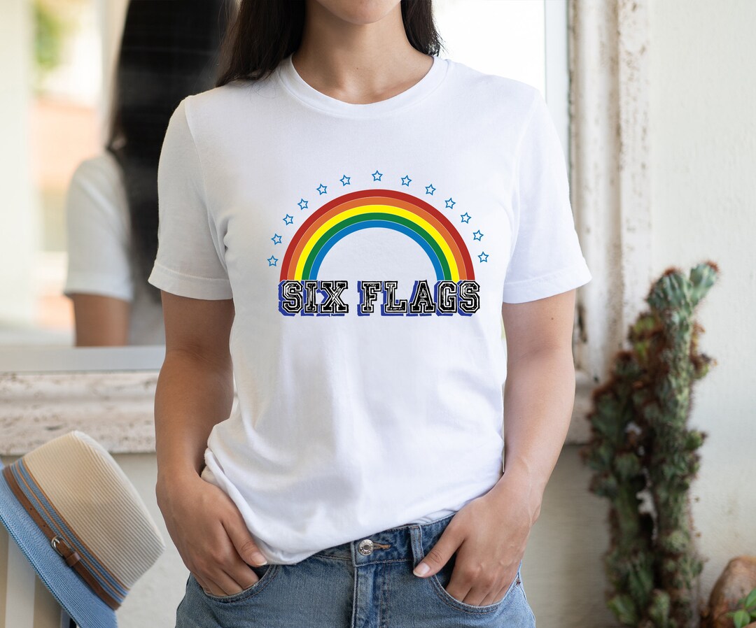 Custom Six Flags T-shirts, Family Vacation Matching Six Flag Shirts ...