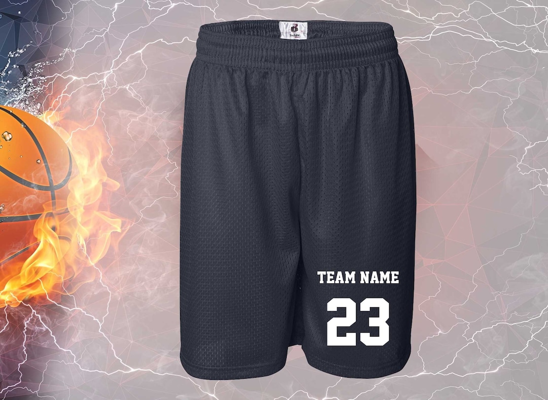 Custom Basketball Mesh Shorts | Personalized Basketball Mesh Shorts ...