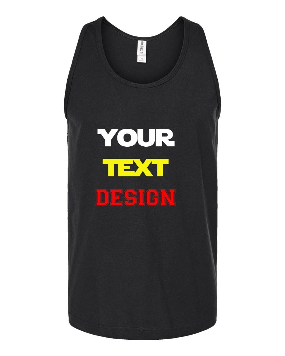 Custom Men Women Muscle Tank Tops - Etsy