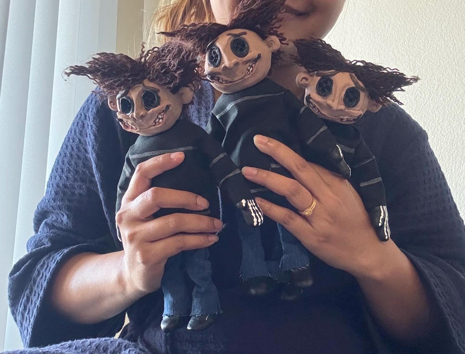 Coraline Doll/wybie With His Mask - Etsy