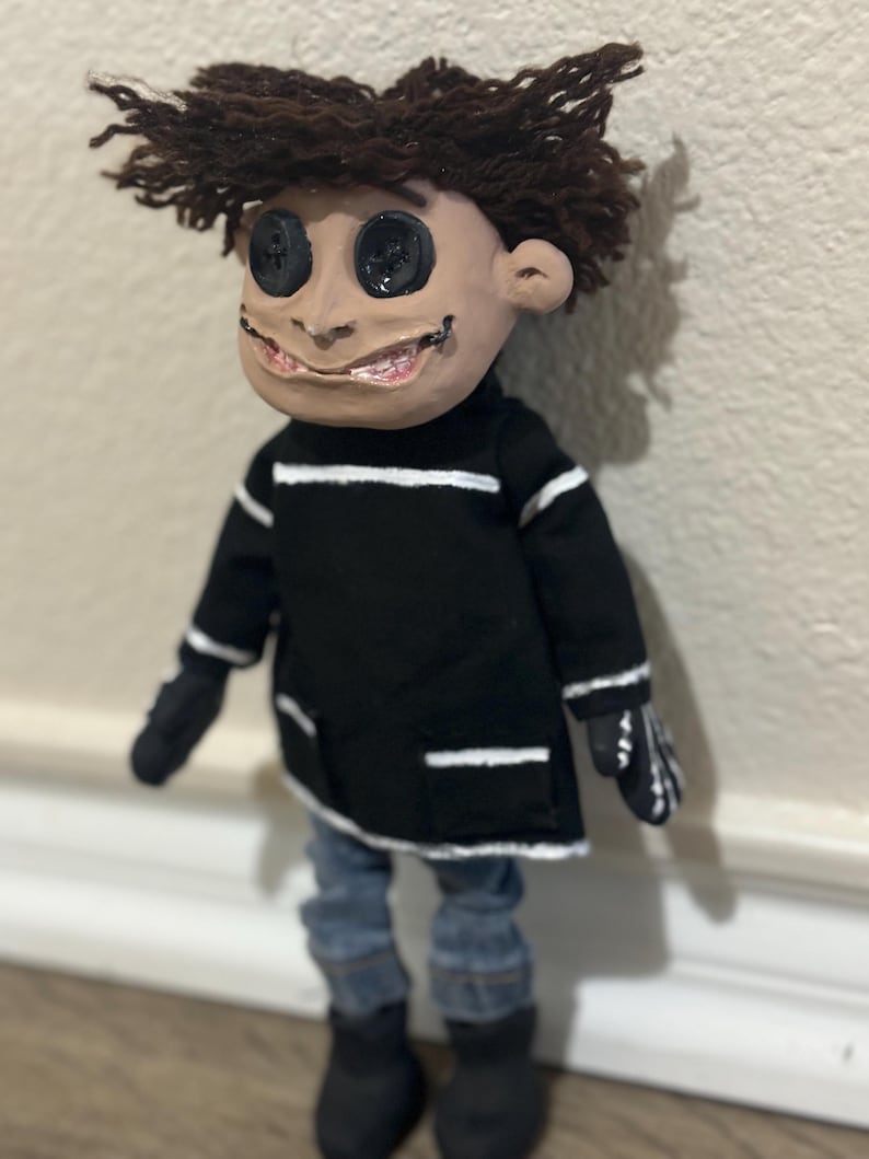 Coraline Doll/wybie With His Mask - Etsy