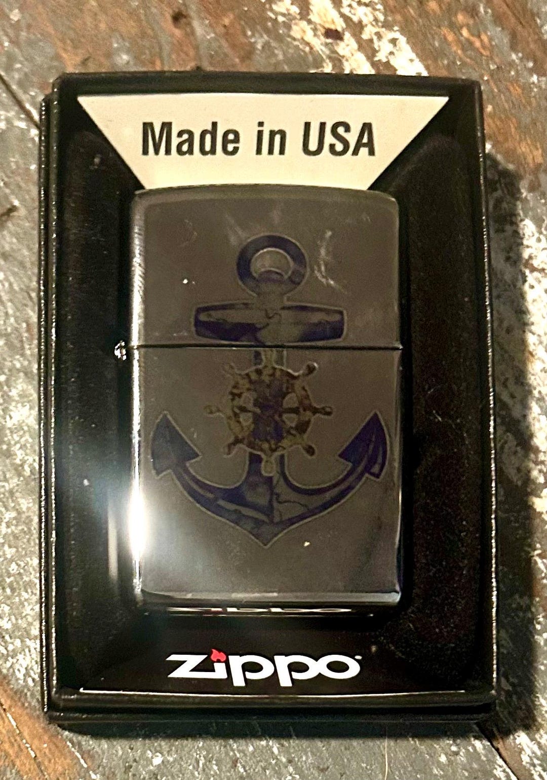 Zippo Lighter Anchor - Etsy
