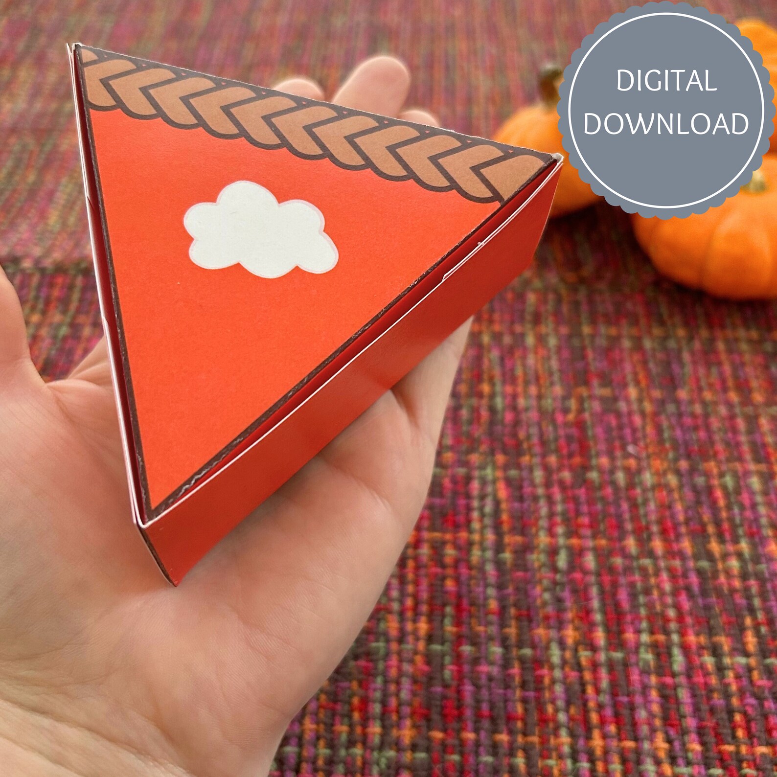 Thanksgiving Pie Treat Boxes | Printable Favor Boxes - Etsy