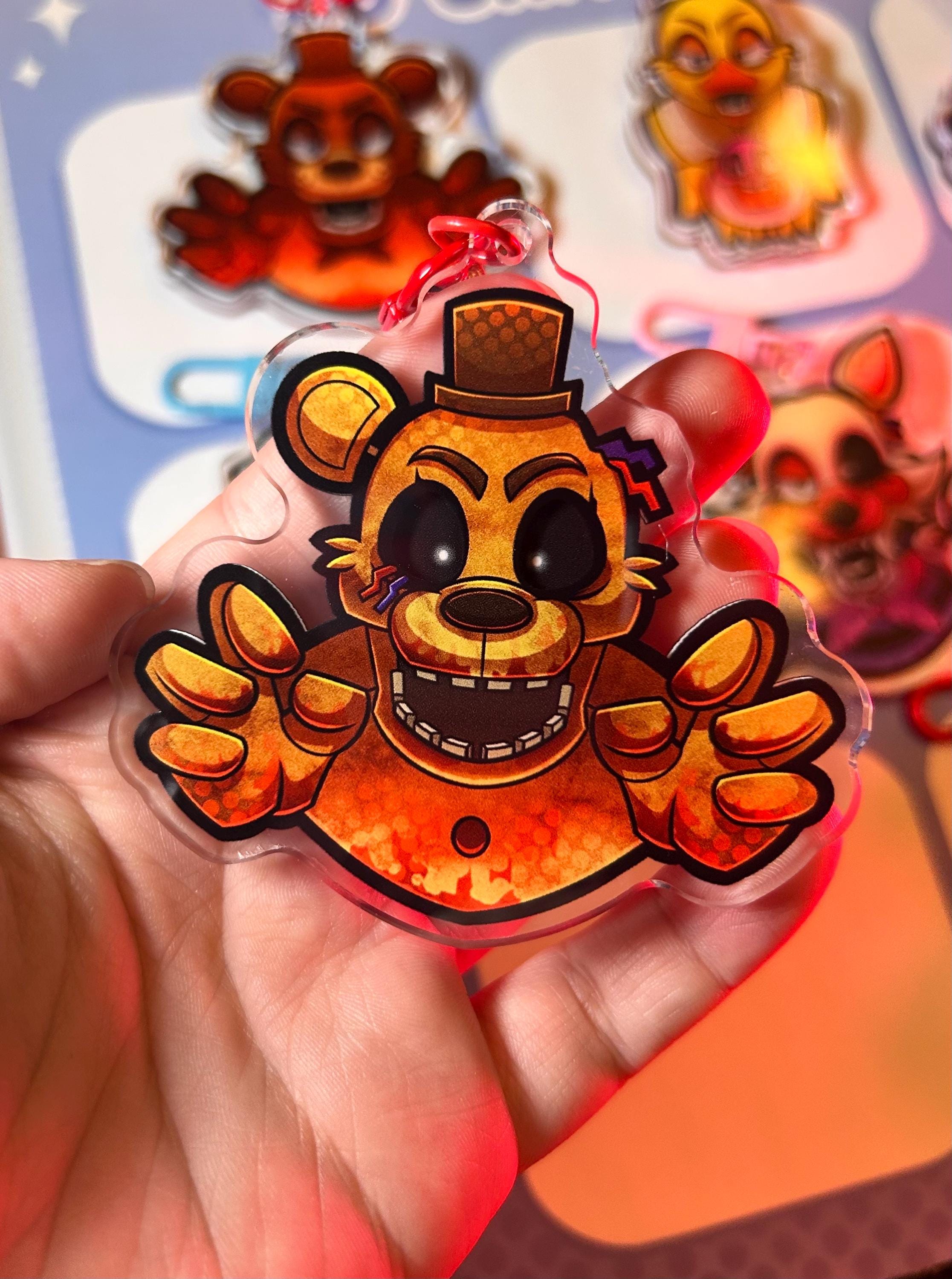 PRE-ORDER : 3D Fnaf Keychain - Etsy