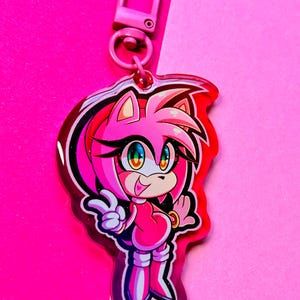 Sonic Acrylic Keychains || PRE-ORDERS|| - Etsy