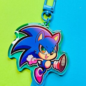 Sonic Acrylic Keychains || PRE-ORDERS|| - Etsy