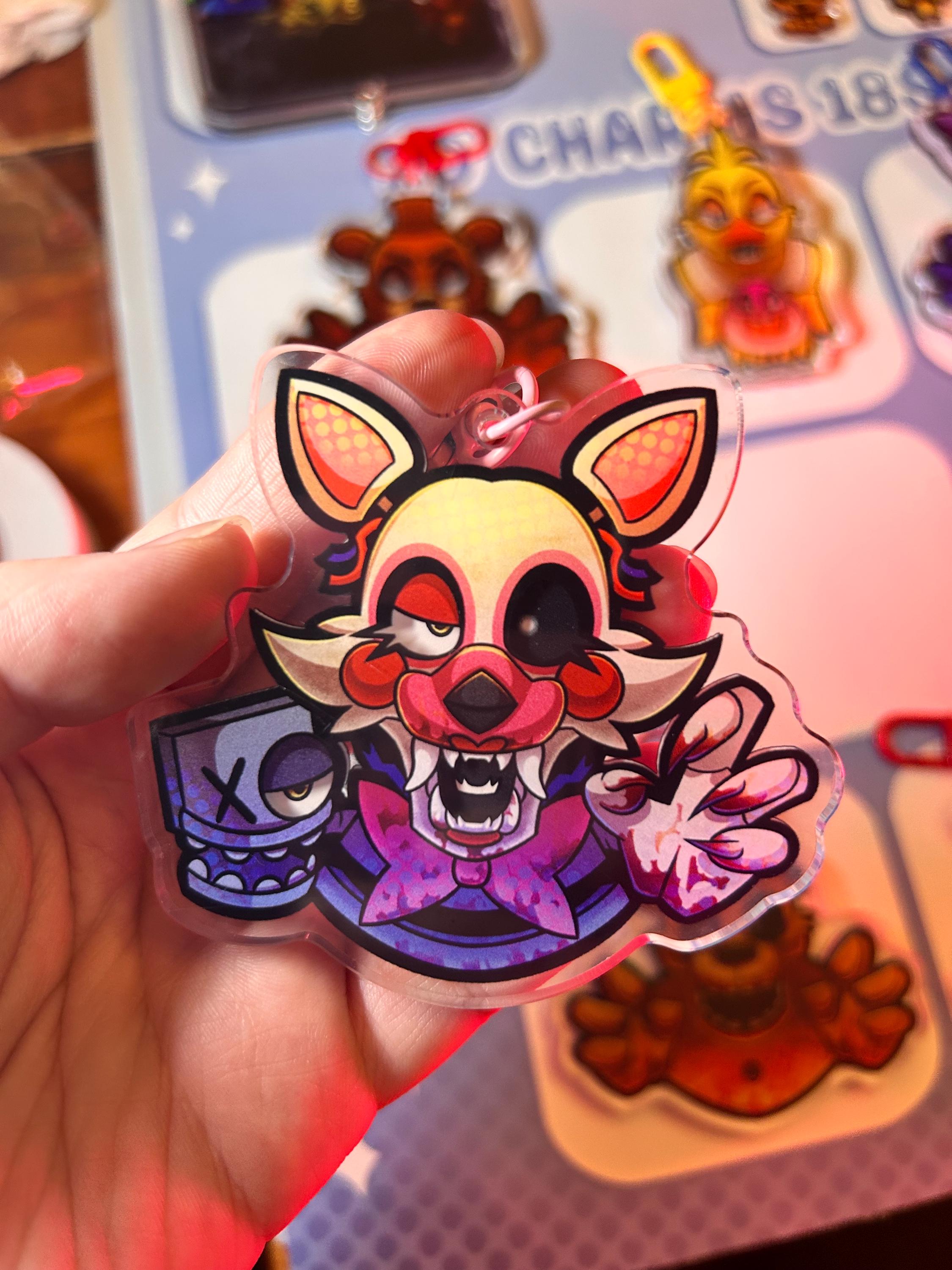 PRE-ORDER : 3D Fnaf Keychain - Etsy