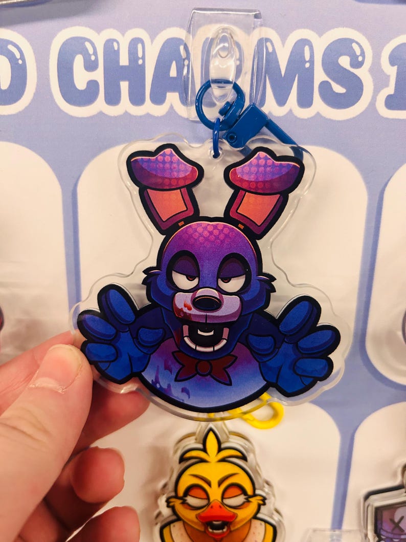 PRE-ORDER : 3D Fnaf Keychain - Etsy Canada