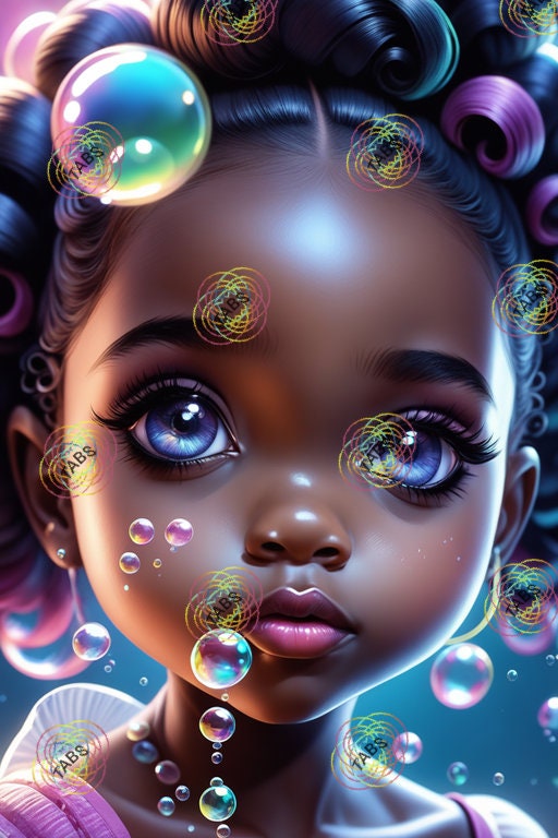 Empowering Black Girl Magic: Digital Art for All Ages - Etsy