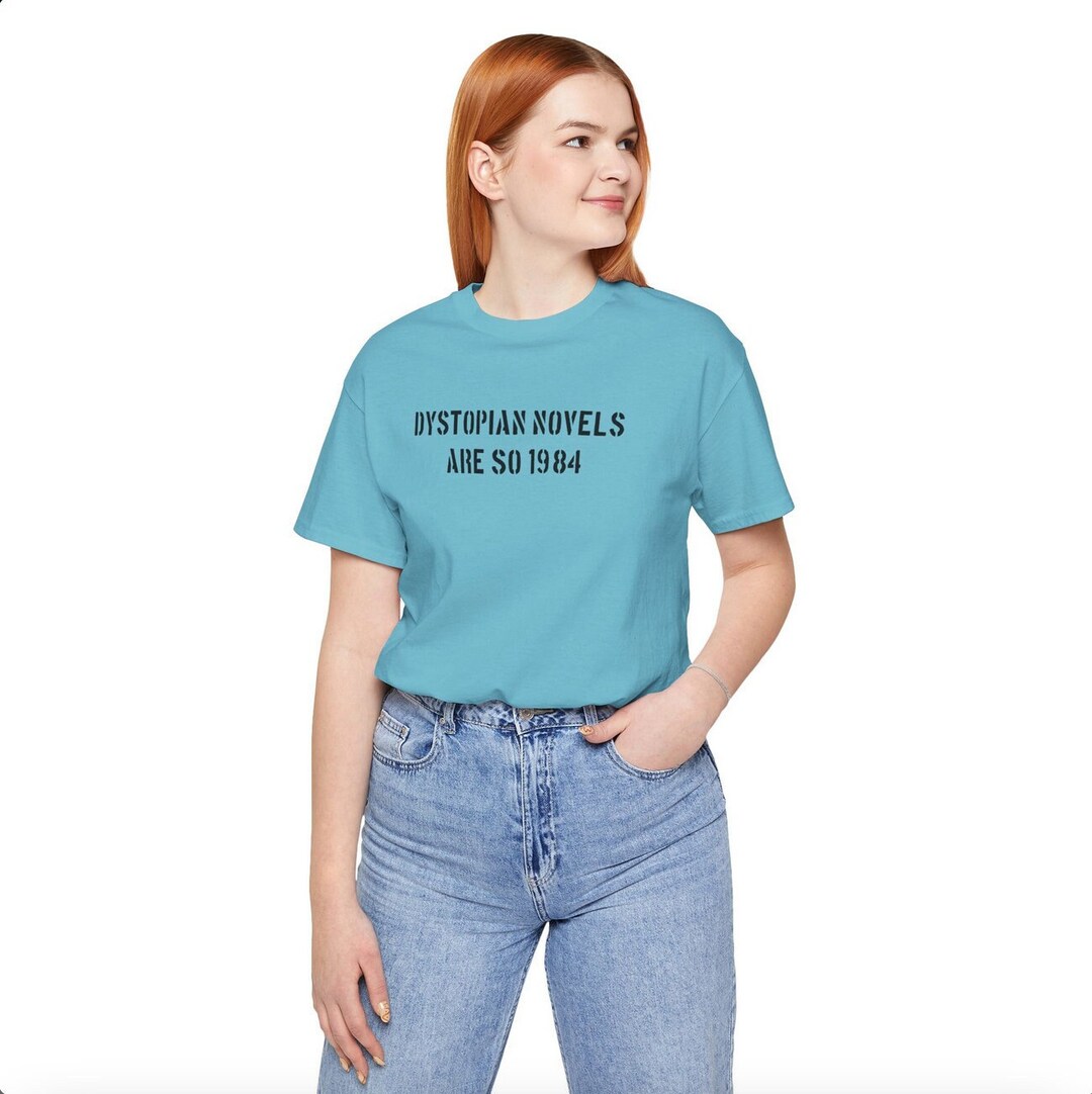 1984 Tshirt, George Orwell, Classic Lit, Dystopian, Science Fiction ...