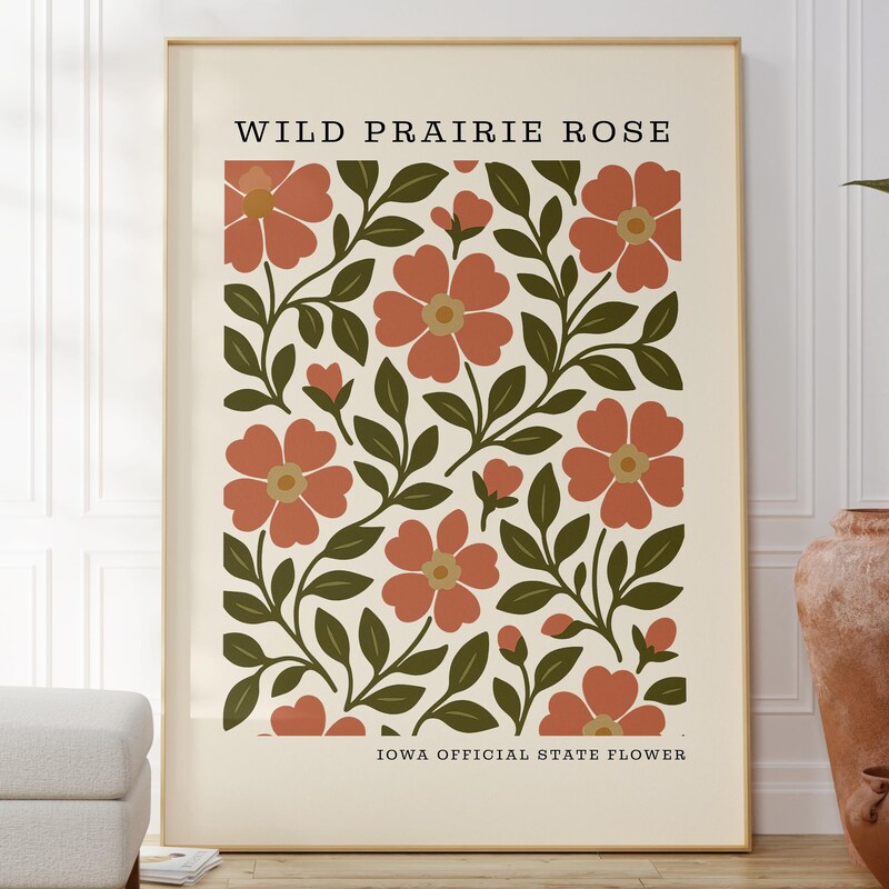 Wild Prairie Rose - Etsy