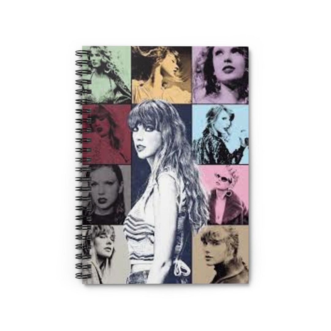 Taylor Swift Notebook, Eras Tour Inspired Notebook, Gifts for Her ...