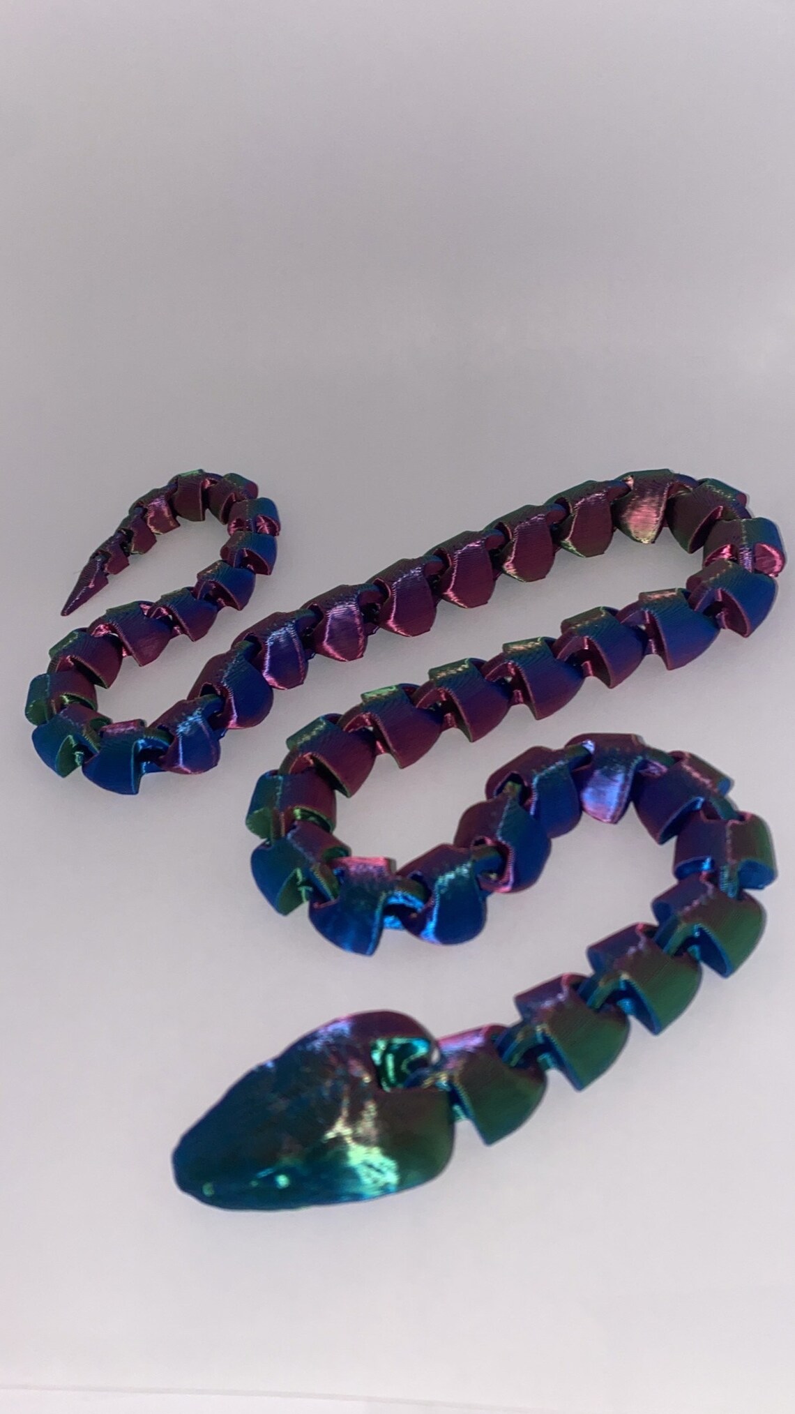 Articulated Snake Toy - Realistic 3D Printed Serpent for Play and ...