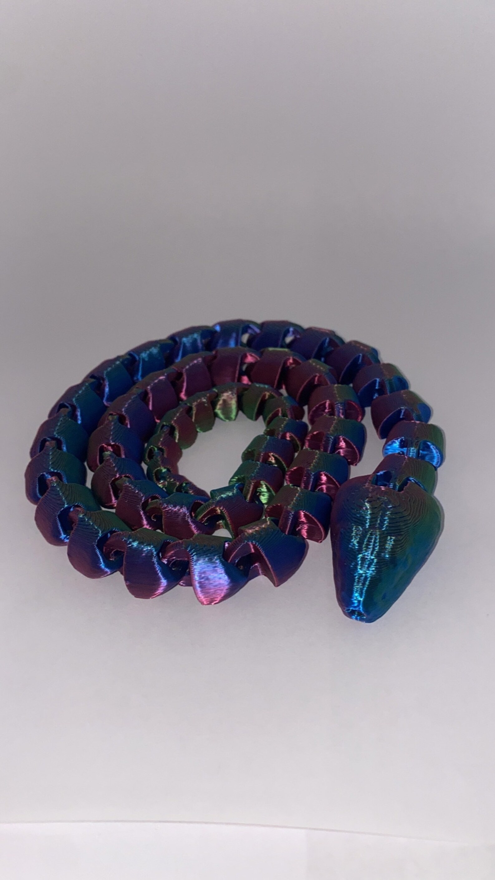 Articulated Snake Toy - Realistic 3D Printed Serpent for Play and ...