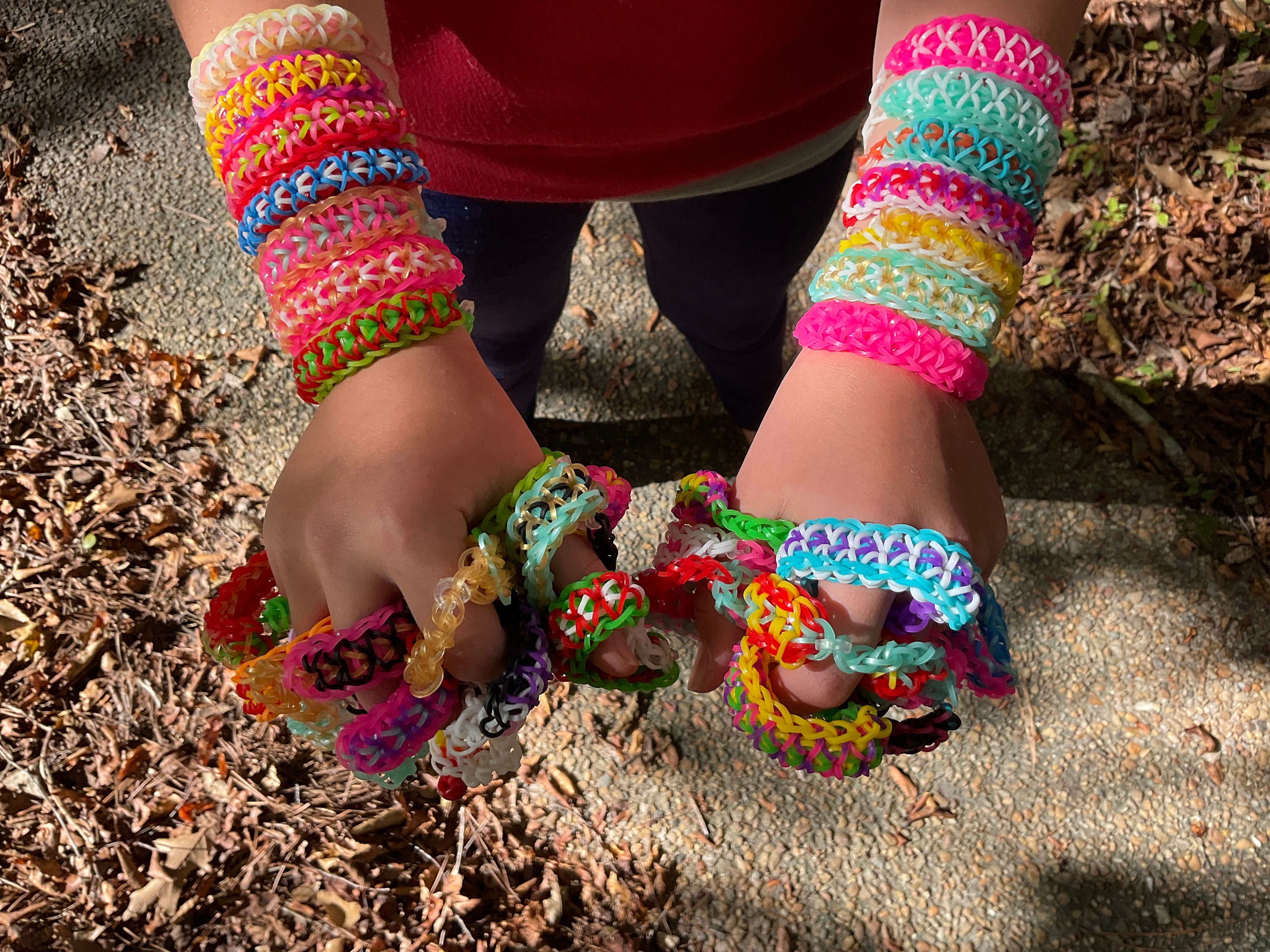 Rainbow Loom Firecracker Mystery Bracelets for Kids - Etsy