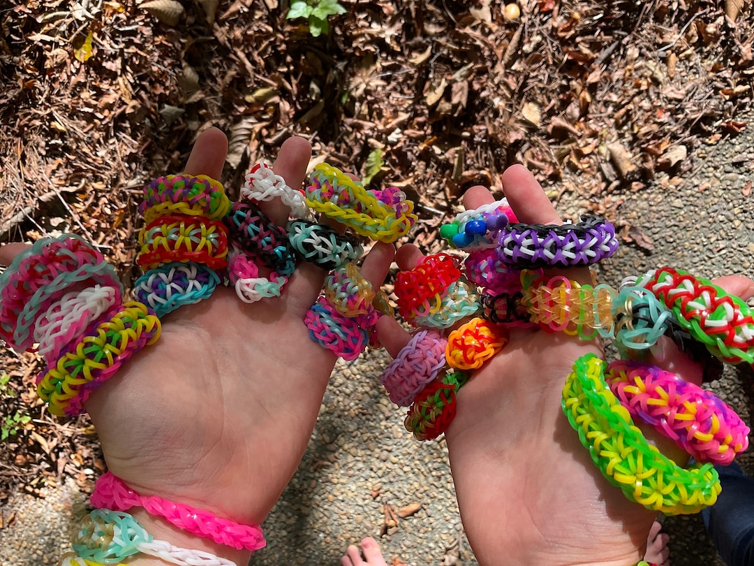 Rainbow Loom Firecracker Mystery Bracelets for Kids - Etsy