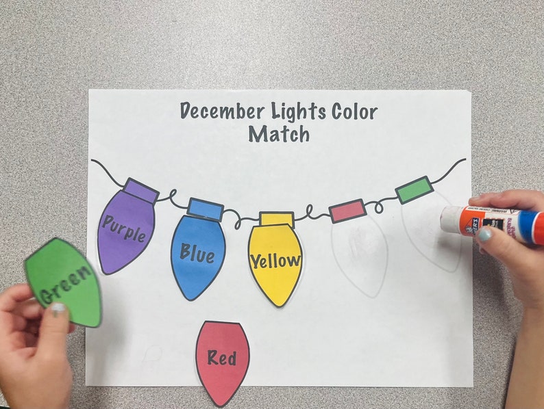 Christmas Lights Color Match - Etsy