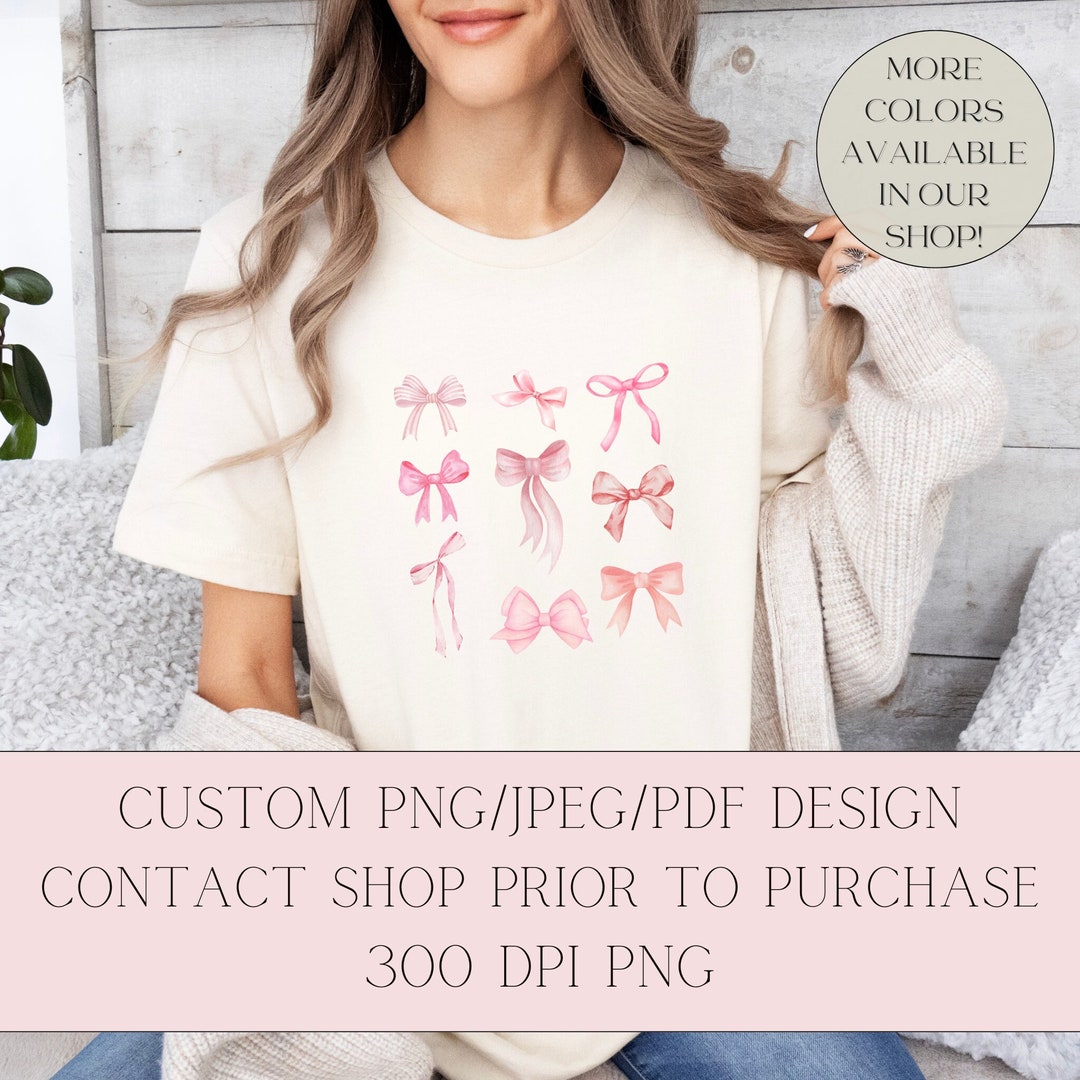Custom PNG Design Custom PNG Sublimation Custom Bow Collage PNG ...