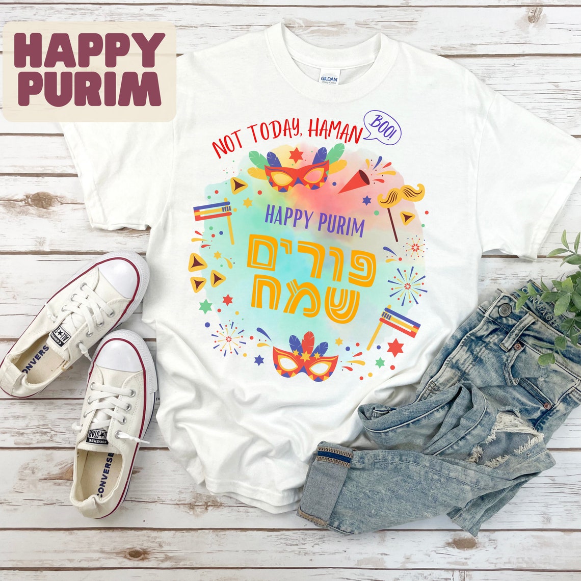 Purim Party Perfection, Cute Purim Shirts, Purim Party Costume, T-shirt ...