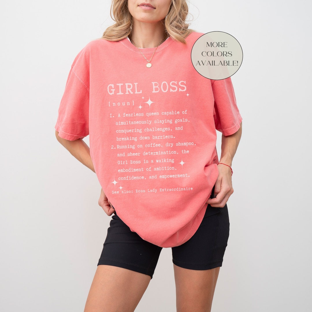 Girl Boss Soft Girl Aesthetic Trendy Shirt Boss Gift for Women Funny ...