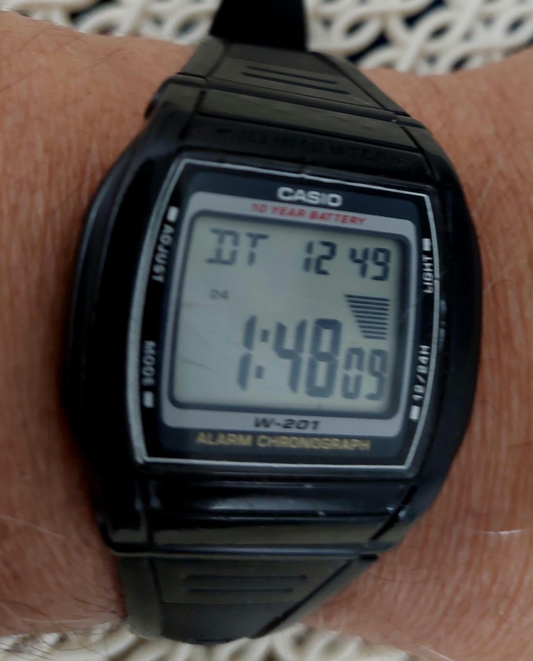 Casio Illuminator-w 201 Model .collectible Watch That You Could Wear ...