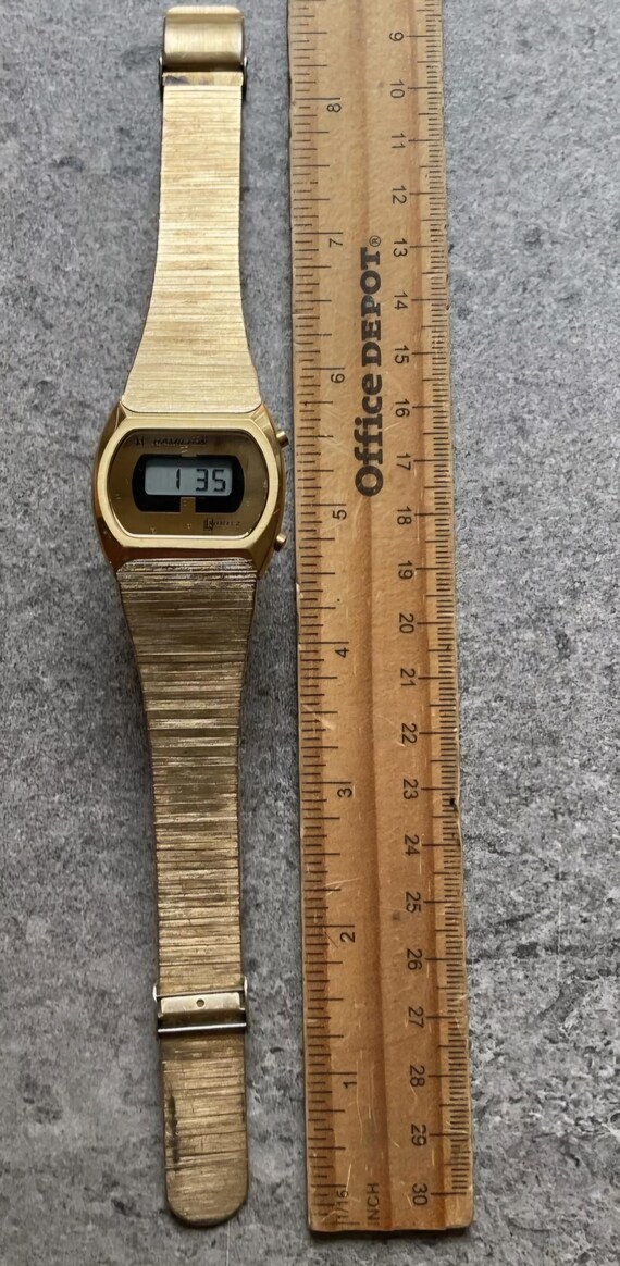 Hamilton Digital Quartz-1970s Collectible watch That … - Gem