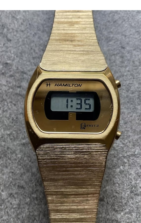 Hamilton Digital Quartz-1970s Collectible watch That … - Gem