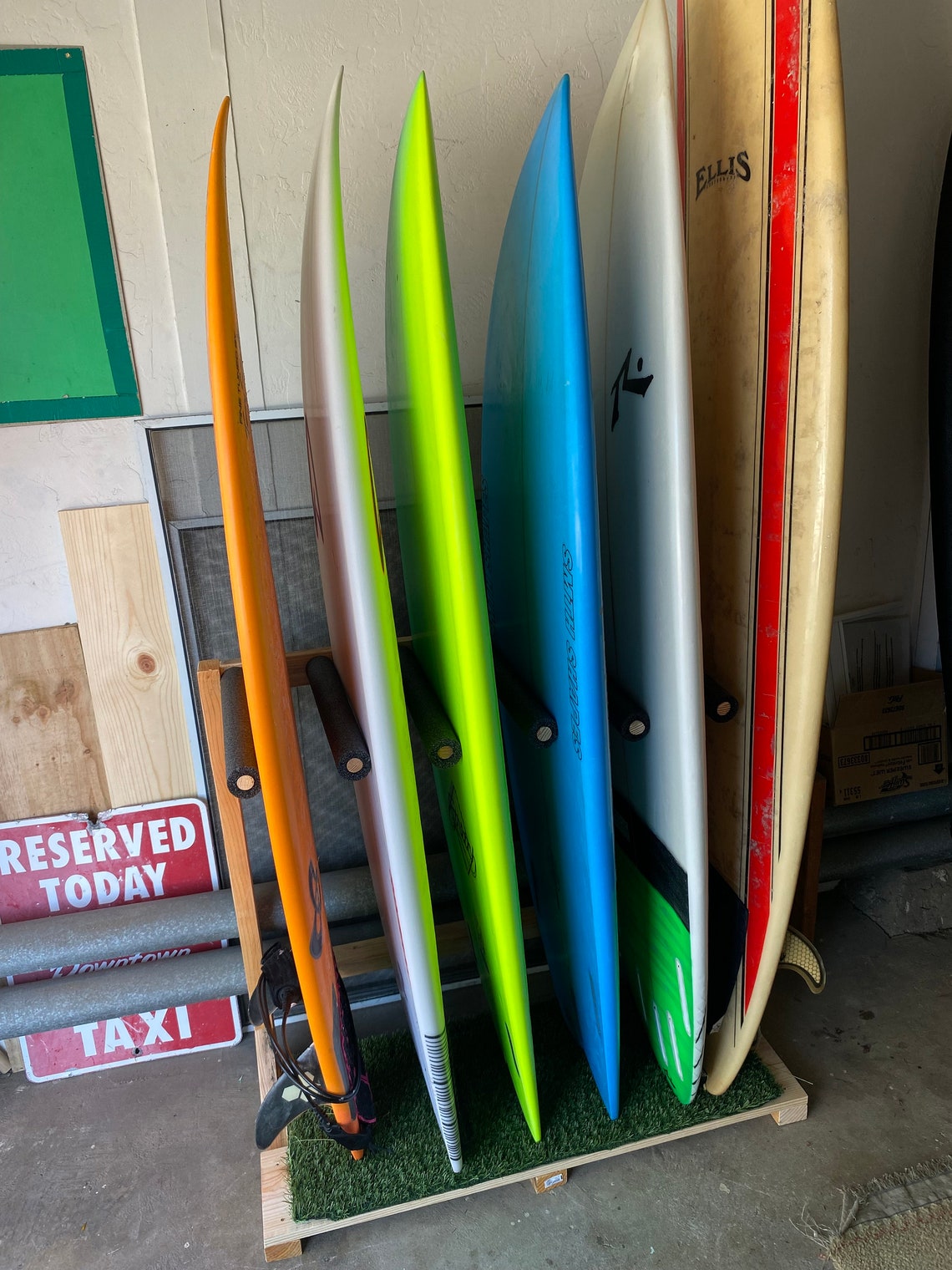 DIY Surfboard Rack Blueprints - Etsy