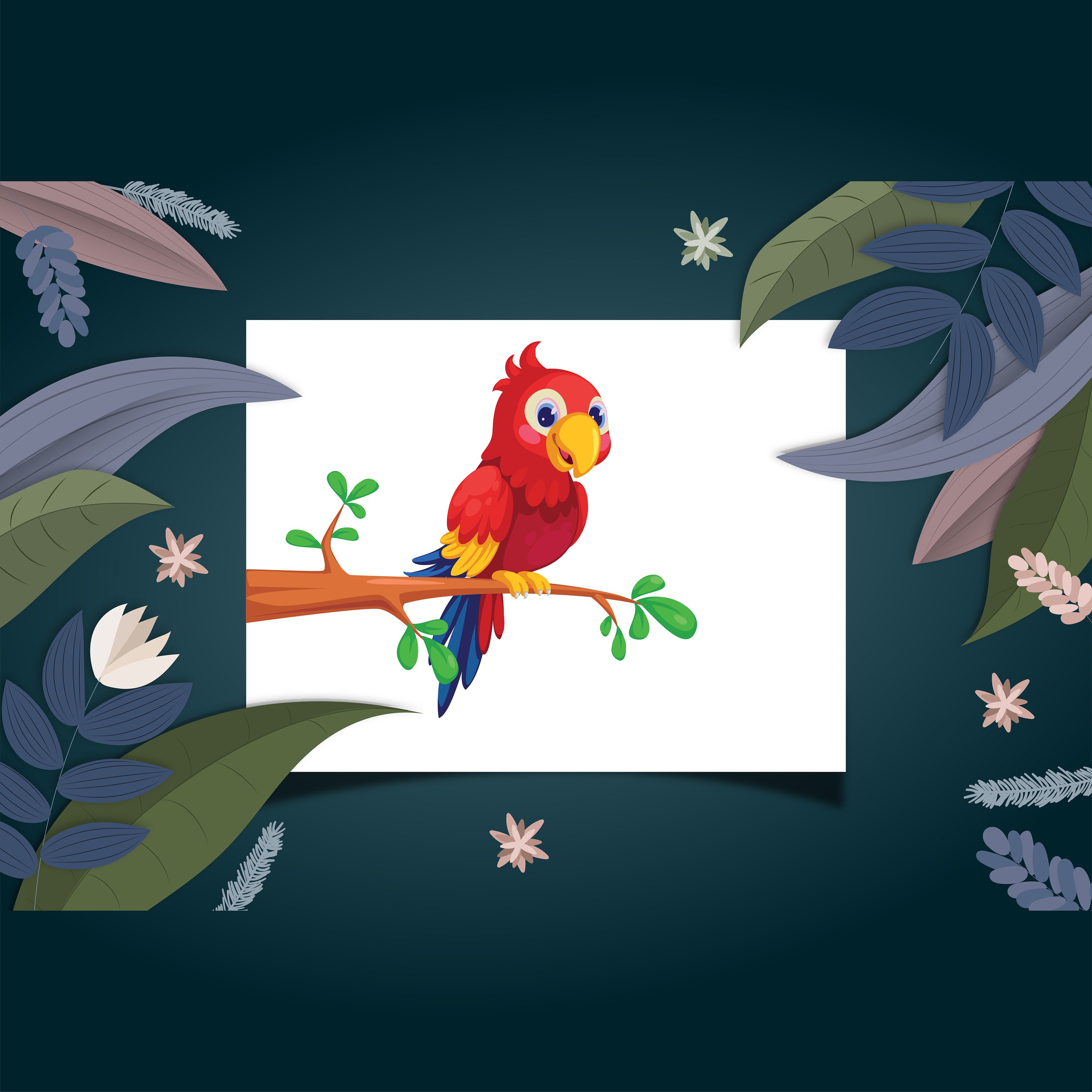 Elegant Birds Mockup Collection: SVG AI EPS Instant Download - Etsy