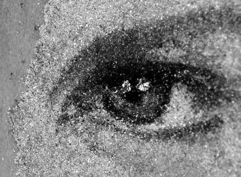 Memorial Art - Portrait of Your Loved One, Hand-made Using Ashes ...