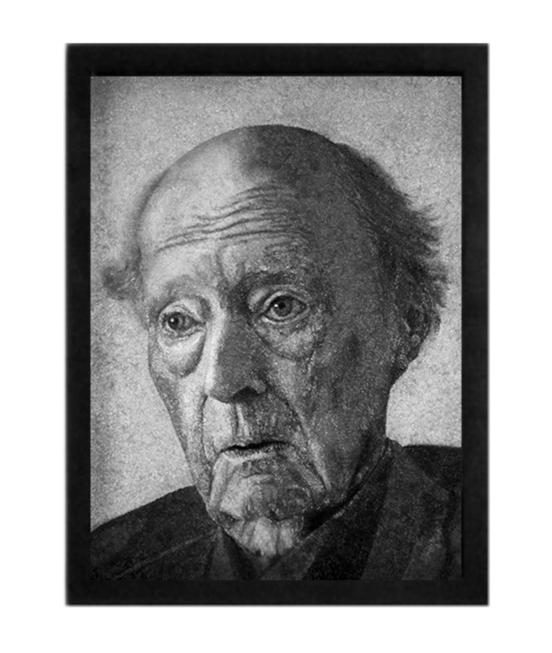 Memorial Art - Portrait of Your Loved One, Hand-made Using Ashes ...