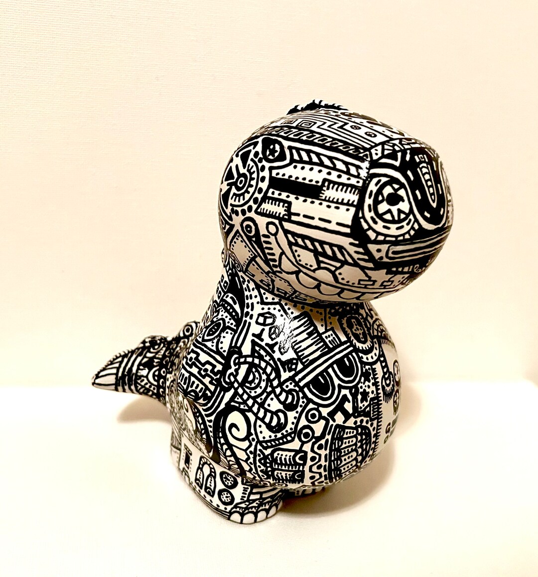 Robot T-rex Ceramic Sculpture - Etsy