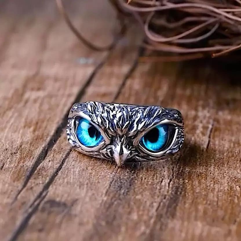 Premium Finger Ring OWL EYE for Men & Women Fashion or Gift All Seeing ...