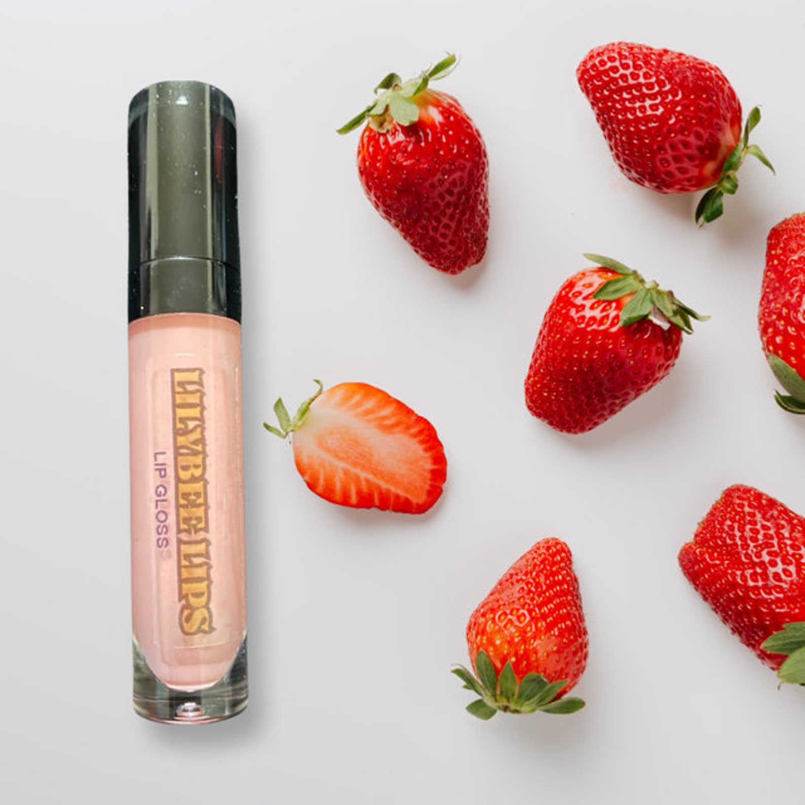 Strawberry Scented Lip Gloss 10 ML Wand Tube - Etsy