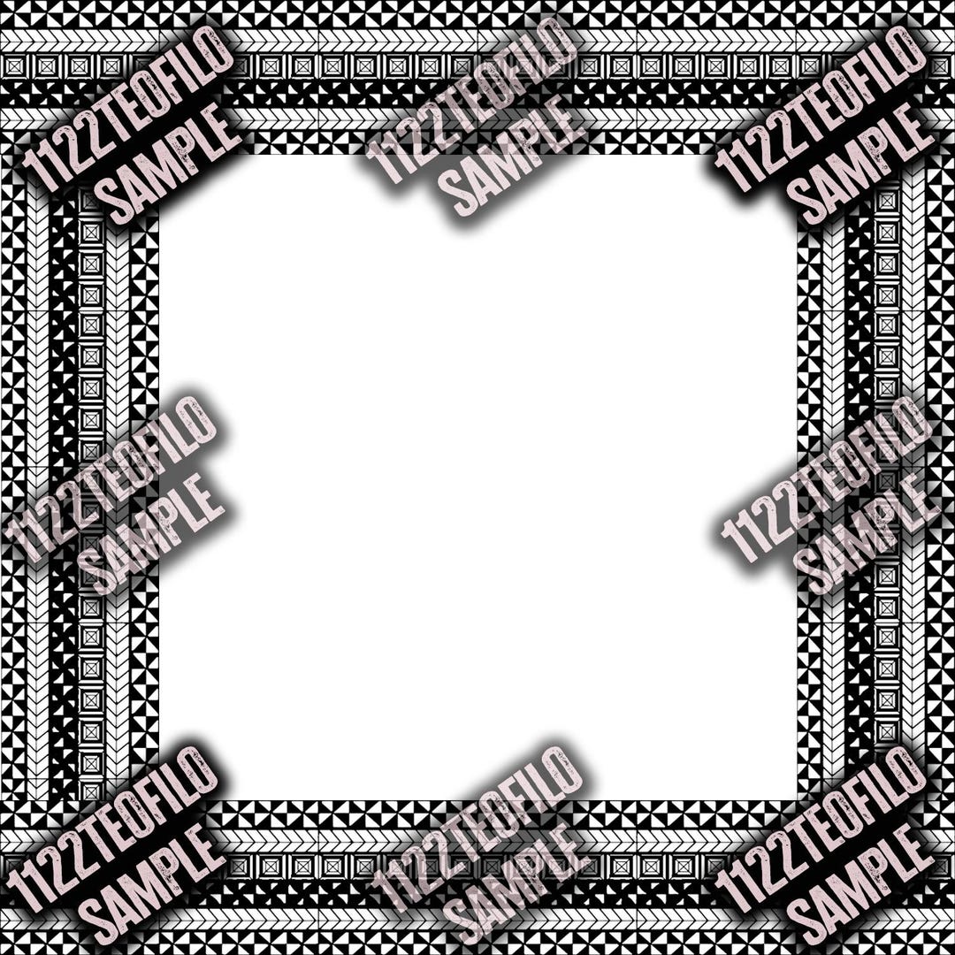 Tongan Tribal Border - Etsy