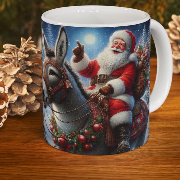 Riding on Donkey - Etsy