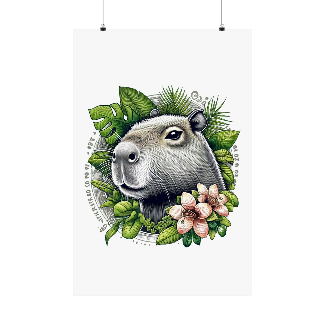 Capybara: Best Gift as a Wall Art Matte Vertical Posters - Etsy