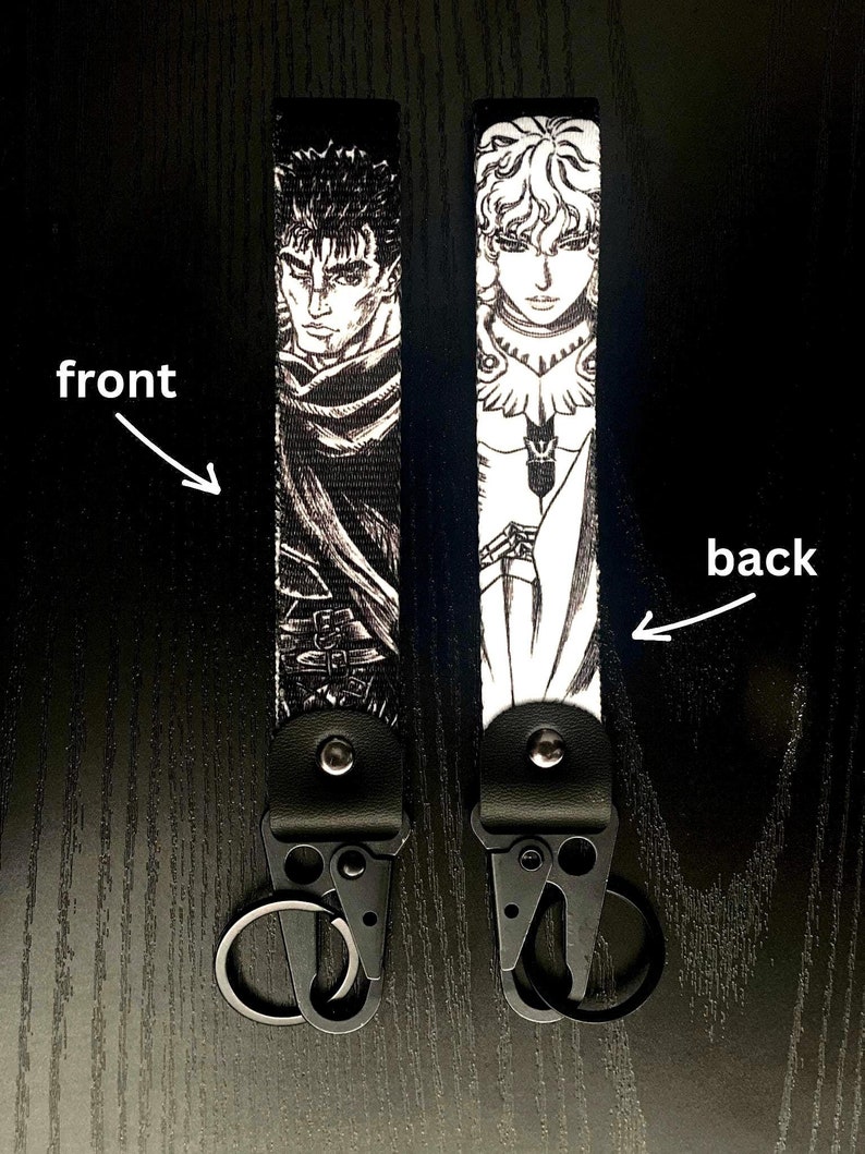 Berserk KEYCHAIN (guts & Giffith) - Etsy