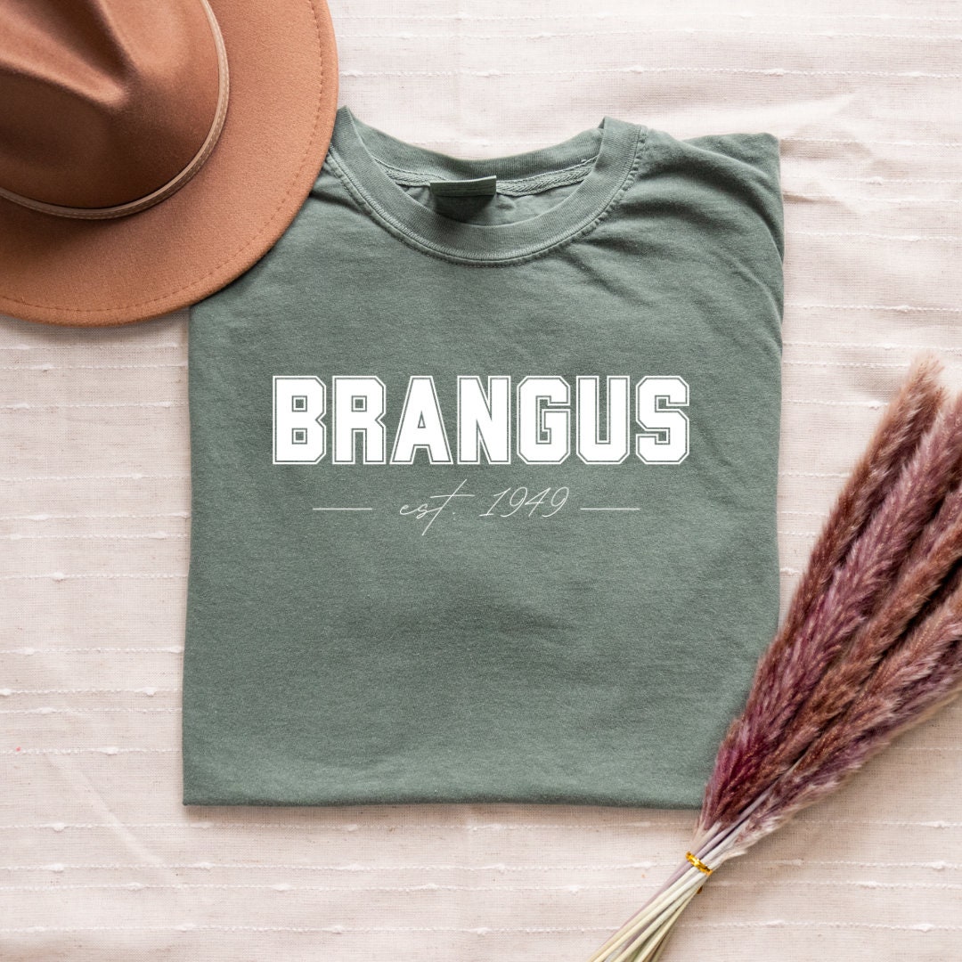 Brangus Tshirt, Brangus Shirt, Brangus Cattle, Brangus Heifer Shirt ...