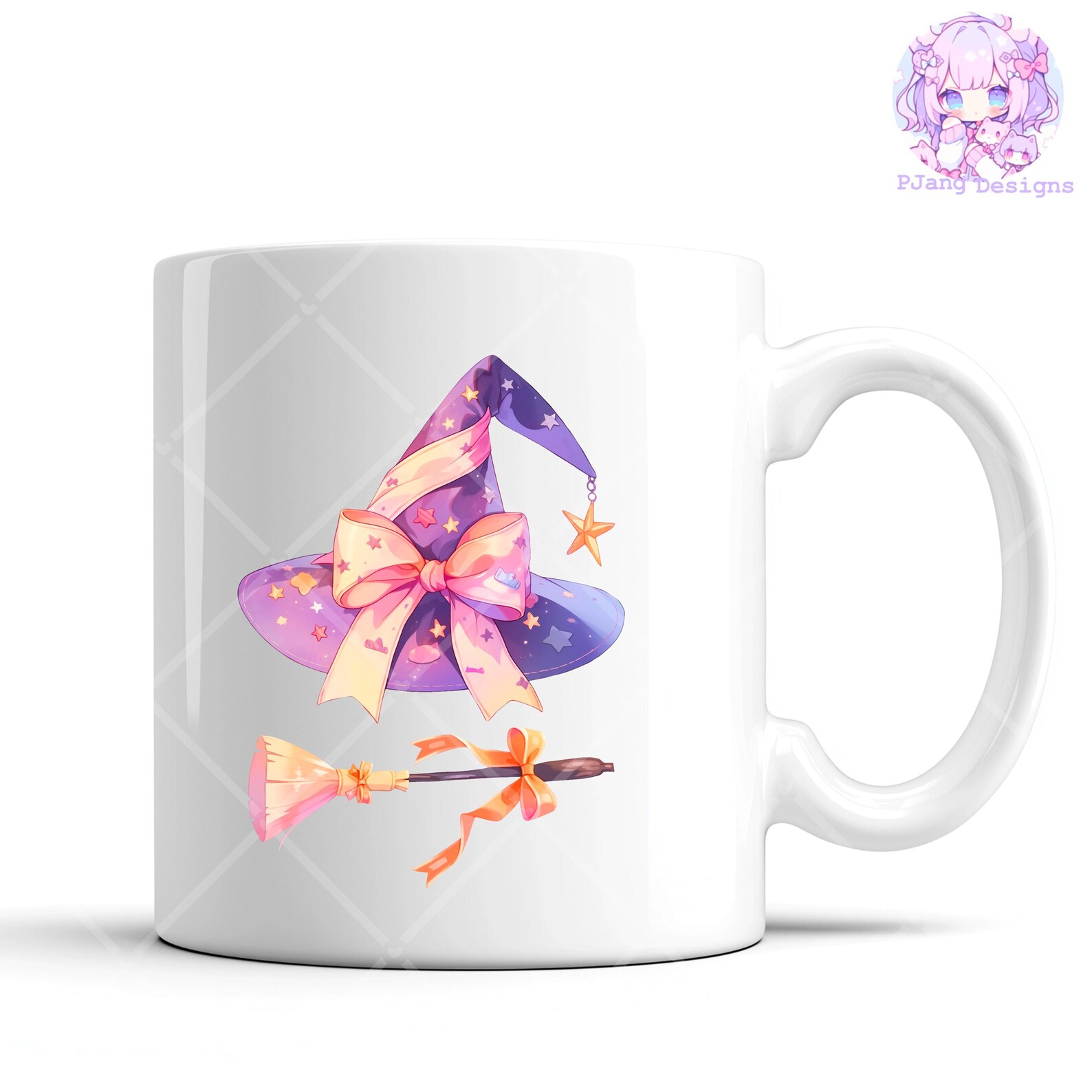 Cute Halloween Watercolor Clipart, Ghosts, Pumpkins, and Witches - Etsy