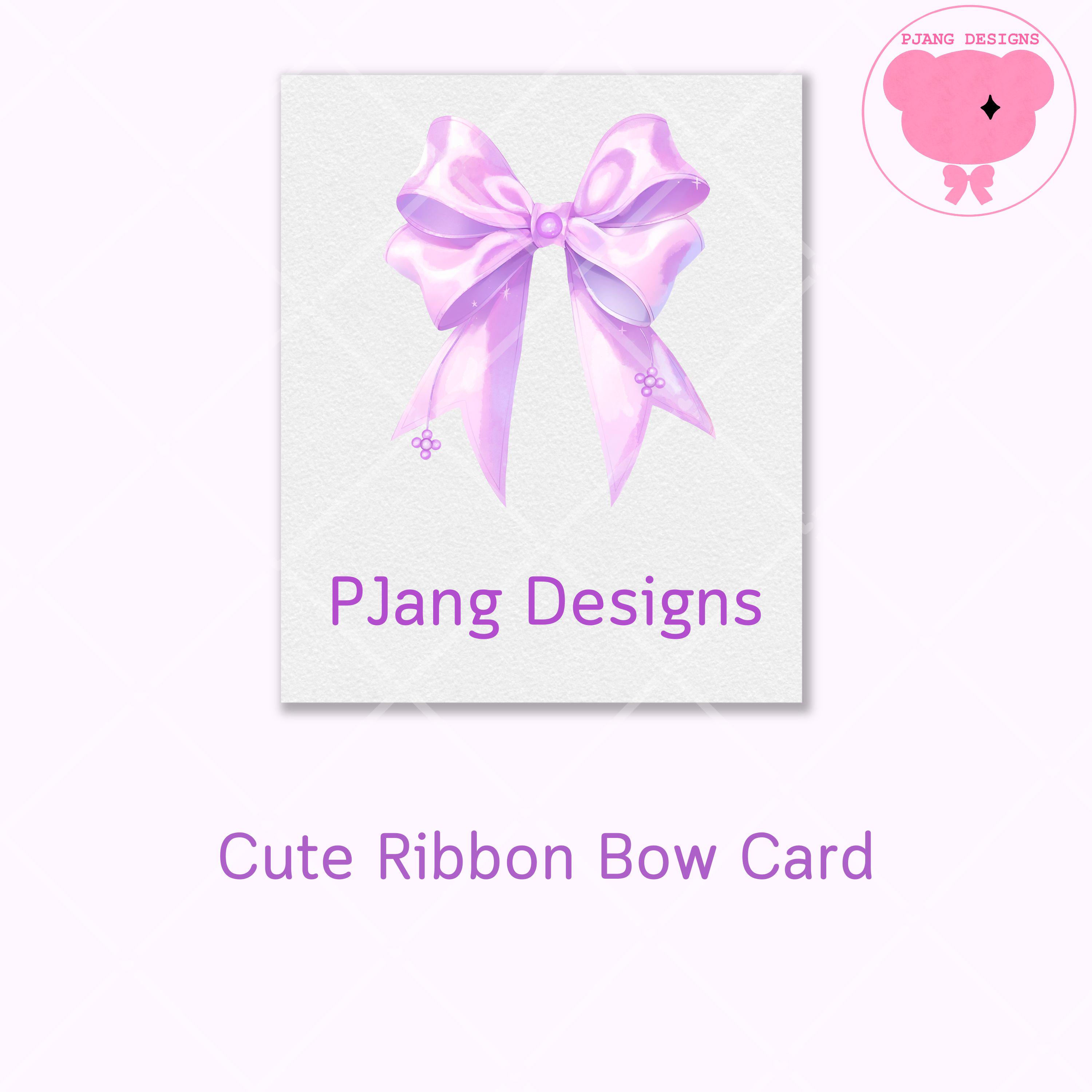 12 Cute Purple Ribbon Bows Clipart Set Digital PNG Download for Crafts ...