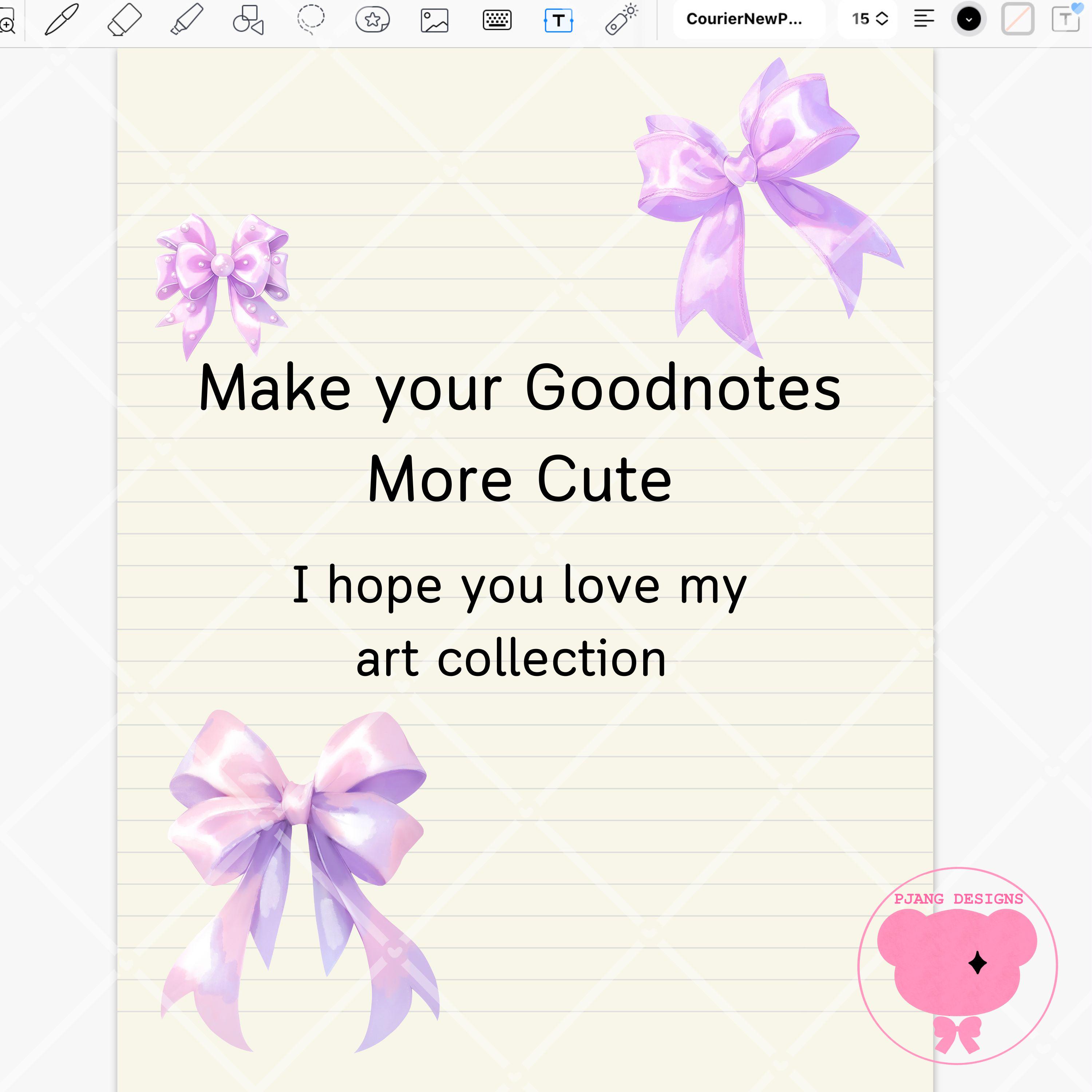 12 Cute Purple Ribbon Bows Clipart Set - Digital PNG Download for ...